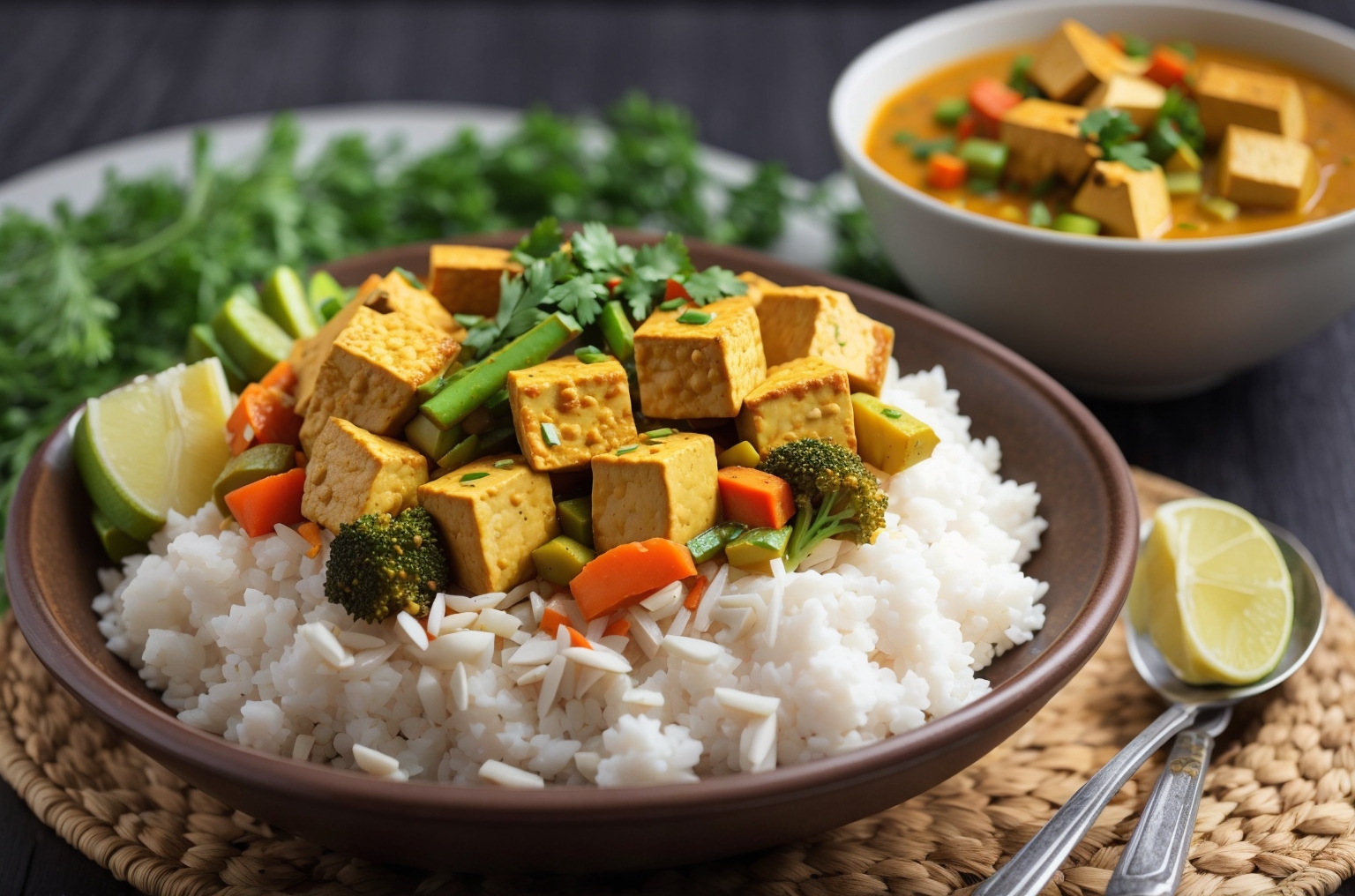 Curry Tofu with Mixed Vegetables: A Healthy Delight for Delicious Meals ...
